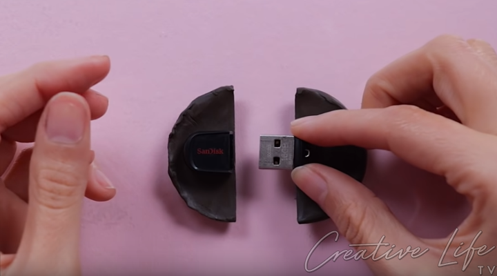 How To Make Clay Oreo USB DIY | Creative Life TV