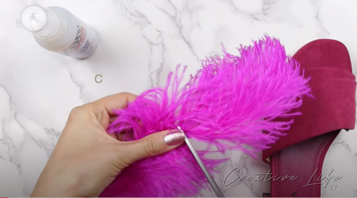 How To Make Pink Feather Slides DIY | Creative Life TV
